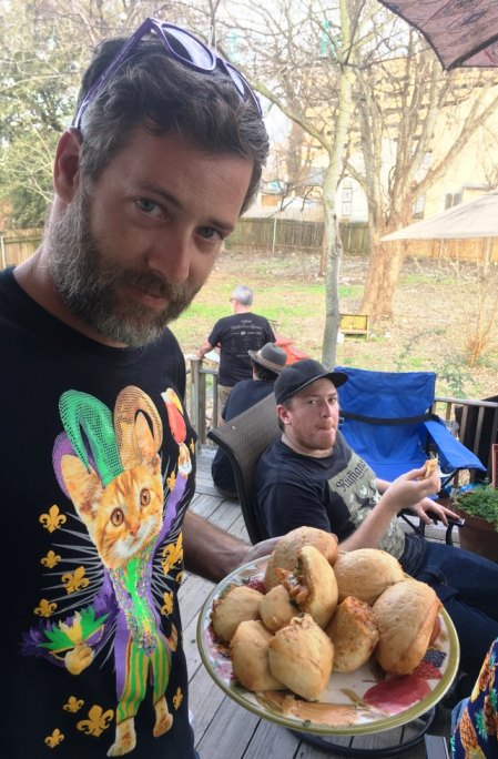 Crawfish Stuffed Pistolettes Recipe